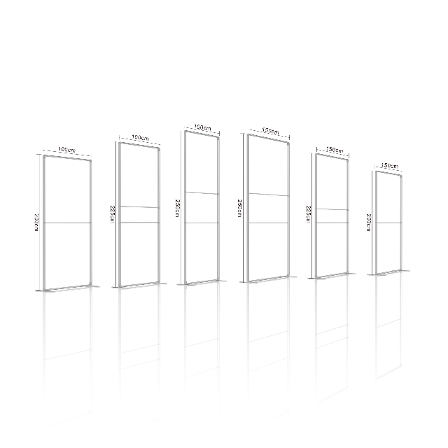 Advertising Portable Aluminum Foldable display Stand from China ...