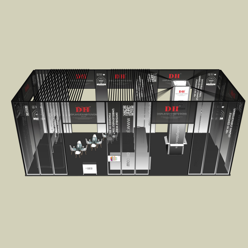 Indoor High Effeciency Conference Booth Setup System 6*15m from China ...