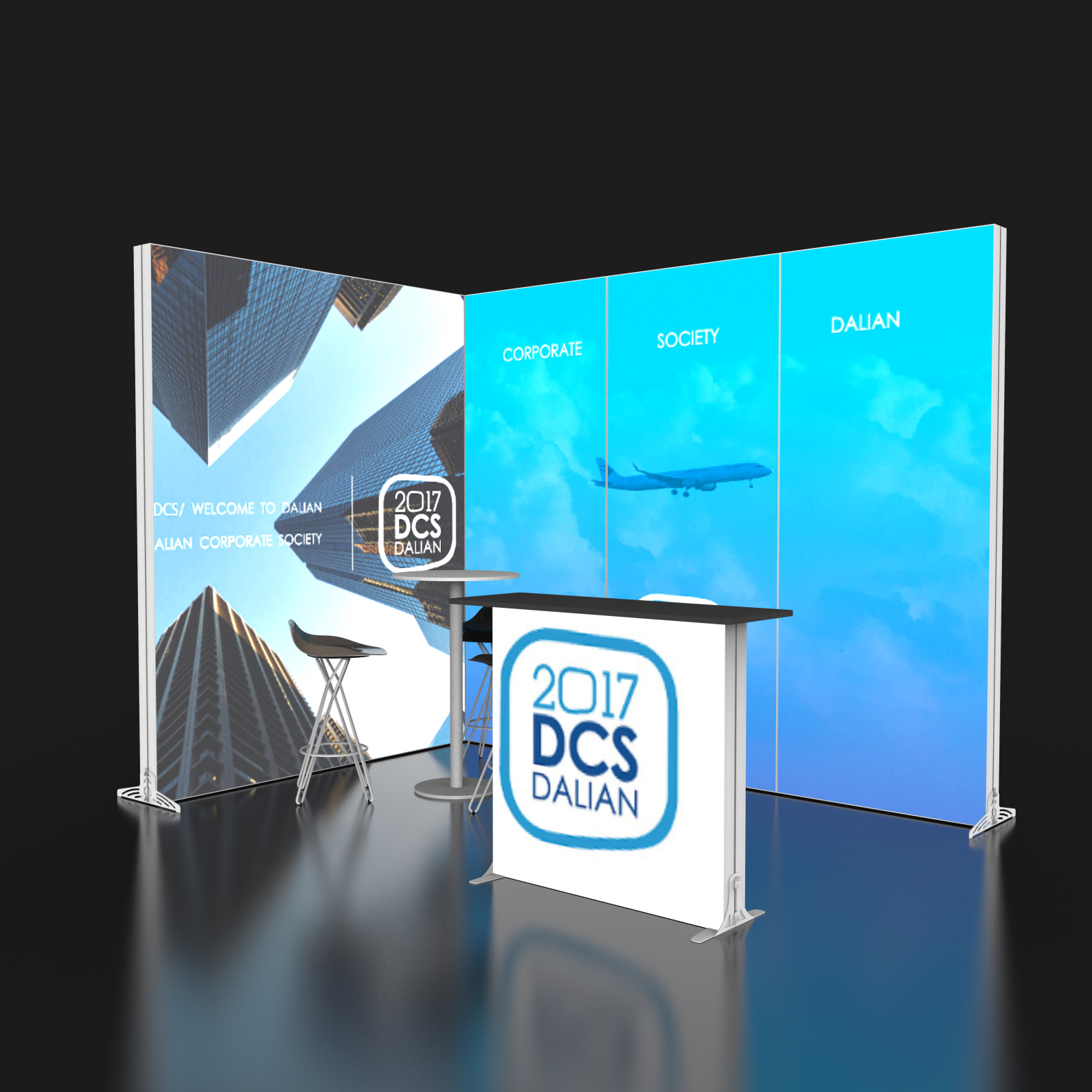 China customized design presentation booth set-up system manufacturers ...